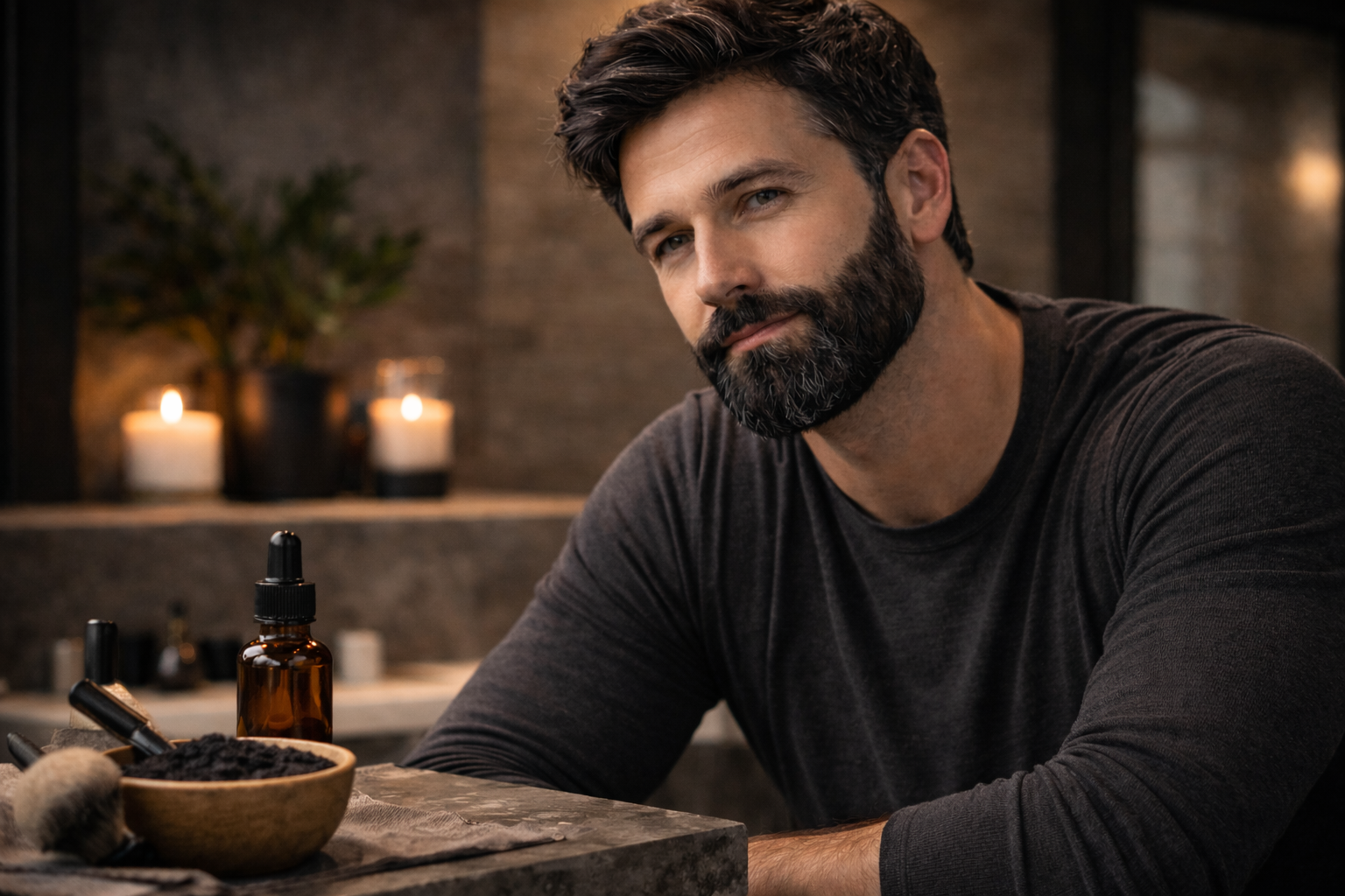 How to Darken Your Beard | Midnight Black Beard Dye Guide – Bohemian ...